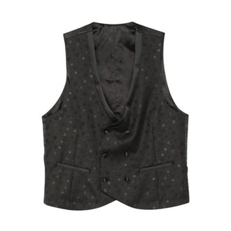 Manuel Ritz 99 Gilet - - Suits - Herren - Schwarzk - 2XL