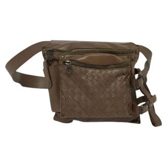 Bottega Veneta Sac banane vintage Pre-owned - Femme - Pre-owned - Brun - Taille: ONE Size