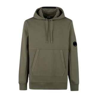C.P. Company Diagonal Raised Fleece Hoodie - - Sweatshirts & Hoodies - Herren - Gr&uuml;n - XL