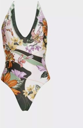 Agua Bendita Femme, Maillots de bain, Multicolore, Taille: 44 FR Maillot de bain une pi&egrave;ce Aloe