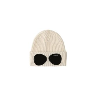C.P. Company Merino Wool Goggle Beanie - - Accessories - unisex - Beige - ONE SIZE
