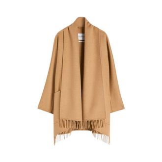 Max Mara Femme, Vestes, Brun, Taille: 34 FR Manteau Cardigan