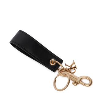 Calvin Klein Schl&uuml;sselanh&auml;nger Calvin Klein Bold Ck Logo Key Fob LV04D1151G Schwarz