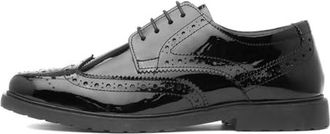 Hush Puppies Femme Verity Brogue Tissu Oxford, Noir, 38 EU
