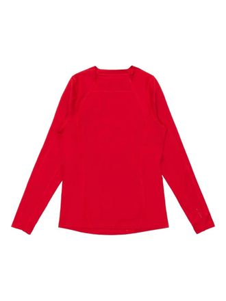 Nike sous pull &agrave; manches longues x Jacquemus - Rouge