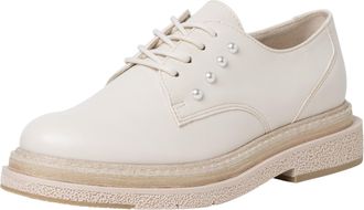 Marco Tozzi Damen Oxford, Blockabsatz, weiches FEEL ME Fußbett, ideal für Business und Freizeit