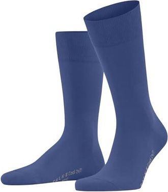 Falke Cool 24/7 M So coton unies 1 paire, Chaussettes Homme, Bleu Deep Water 6809, 39-40