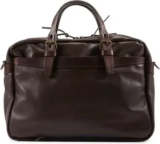 Bleu de Chauffe Sac ordinateur en cuir