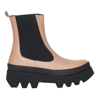 Paloma Barcel&oacute; Chelsea Stiefelette - 35 - - Shoes - Damen - Beige - 39 EU