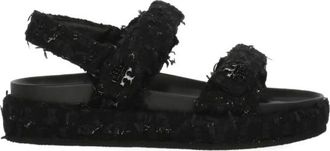 Tory Burch Femme, Chaussures, Bleu, Taille: 37 EU Kira Sandal