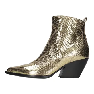 Elena Iachi Bottine Cowboy Blues - Femme - Chaussures - Jaune - Taille: 38 EU