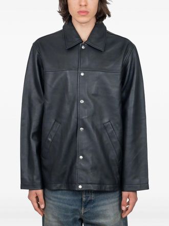 Sunflower Coach Leather Jacket