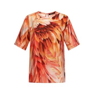 Roberto Cavalli Damen, Oberteile, Orange, SGr&ouml;&szlig;e