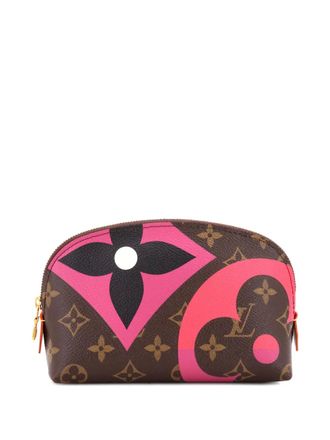 Louis Vuitton Cosmetic Limited Edition Game On Monogram Canvas pouch - Marron