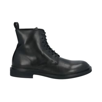 Officine Creative Stylische Anfibi Stiefel f&uuml;r M&auml;nner - - Shoes - Herren - Schwarzk - 43 1/2 EU