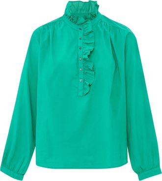 Xirena Blouse Caspian Popeline de Coton Xirena