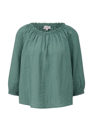 s.Oliver Off-Shoulder Bluse kurzam