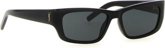 Saint Laurent Womens Black Acetate Sunglasses