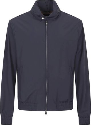 Brunello Cucinelli Homme, Vestes, Bleu, Taille: 2XL Veste en nylon &agrave; membrane