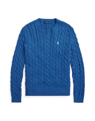 Ralph Lauren CABLE-KNIT COTTON SWEATER