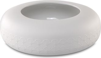 GOEBEL Schale zum Sammeln Mia in Handarbeit gefertigt aus Fine Bone China, 25x8,5 cm, 14-005-07-1