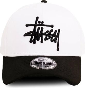 St&uuml;ssy New Era 9Forty Baseballkappe - Wei&szlig;