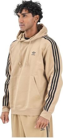 adidas Homme, Sweatshirts et sweats &agrave; capuche, Beige, Taille: 2XL Adicolor Classics 3-Stripes Sweat &agrave; capuche