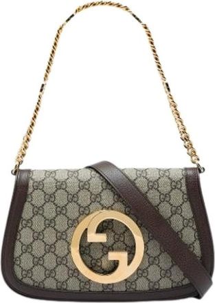 Gucci Pre-owned Blondie Satchel - Femme - Pre-owned - Beige - Taille: ONE Size