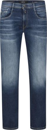 Replay Jeans Anbass im Washed-Look mit Hyperflex-Stretch in