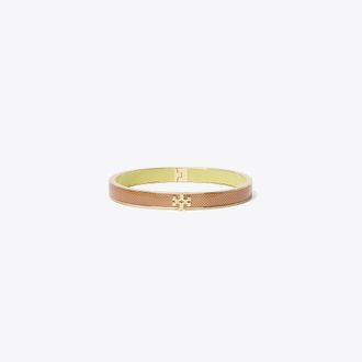 Tory Burch Damen Medium Icon Guilloch&eacute; Enamel Bracelet