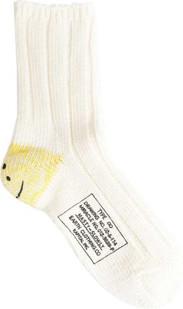 KAPITAL Rainboy Happy Heel Socks