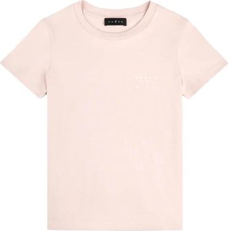 Hogan Femme, Tops, Rose, Taille: 40 FR Boxy T-Shirt