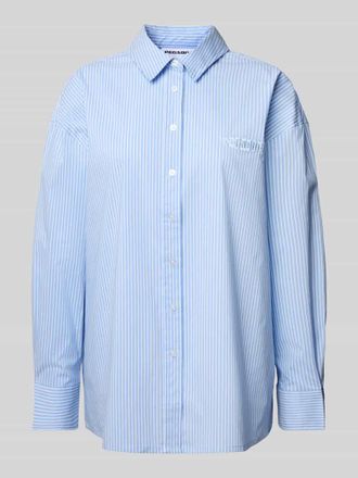 Pegador Oversized Bluse mit Label-Stitching Modell EVA