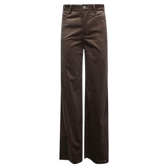 Liu Jo Femme, Pantalons, Brun, Taille: 40 FR Straight Pantalons