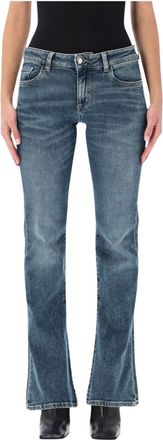 Icon Denim Los Angeles Jean boot-cut Kendy - Femme - Jeans - Bleu - Taille: W28