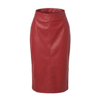 Pinko Gerbera Rock - - Skirts - Damen - Rot - XS