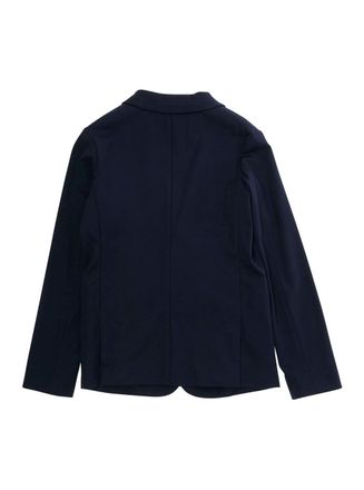 Emporio Armani Boys Kids Jacket Blue Viscose Blend Blazers