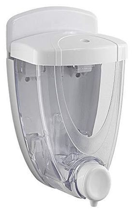 Gedy Torpedo Seifenspender aus thermoplastischem Harz, weiß, groß