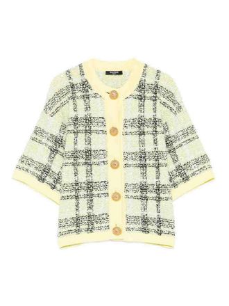 Balmain Cardigan - Jaune