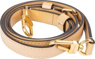 Louis Vuitton Crossbody Bags - Louis Vuitton Patent Leather Adjustable Bags Strap - Gr. unisize - in Beige - f&uuml;r Damen