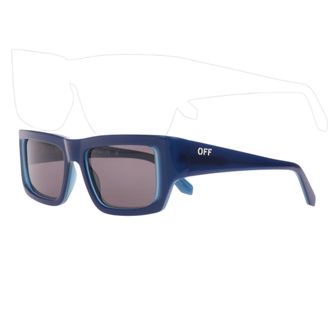 Off-white Prescott Sonnenbrille f&uuml;r Herren/Damen Unisex (Blau/Dunkelgrau)