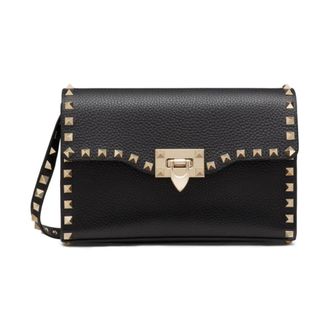 Valentino Garavani Femme, Sacs, Noir, Taille: ONE Size Rockstud Small Shoulder Bag