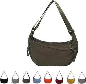 Generic Corelration/Naturaltly/Sofenthiss Sac à bandoulière pour femme Uni, Vert, 1