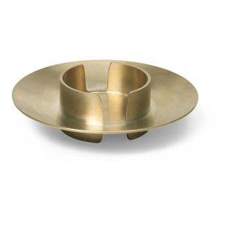 Ferm Living Bougeoir Block en laiton Ferm Living