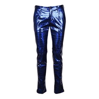 Dolce & Gabbana Schmal geschnittene Hose - - Trousers - Herren - Blau - S