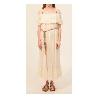 Antik Batik Robe Felicia Broderie Voile de Coton Antik Batik