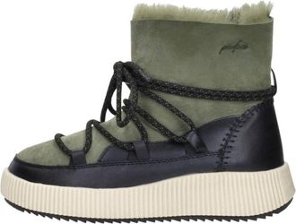 Palpa Femme, Chaussures, Vert, Taille: 39 EU Enkellaarsjes Plat