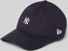 New Era Basecap mit Label-Stitching