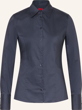 HUGO BOSS Hugo Hemdbluse The Fitted Shirt blau