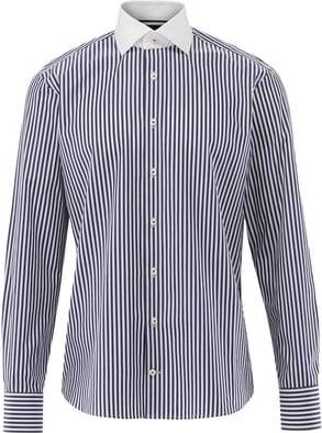 van Laack Chemise ray&eacute;e en coton